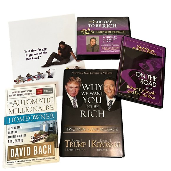Other | Robert Kiyosaki Choose To Be Rich Donald Trump David Bach ...